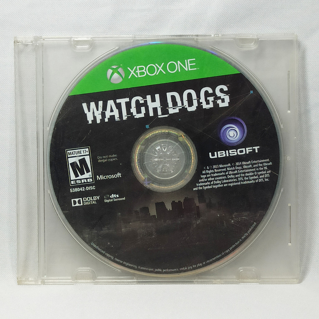 CD ONLY Watch Dogs Xbox One Video Game (Used, Good Condition) | Shopee ...