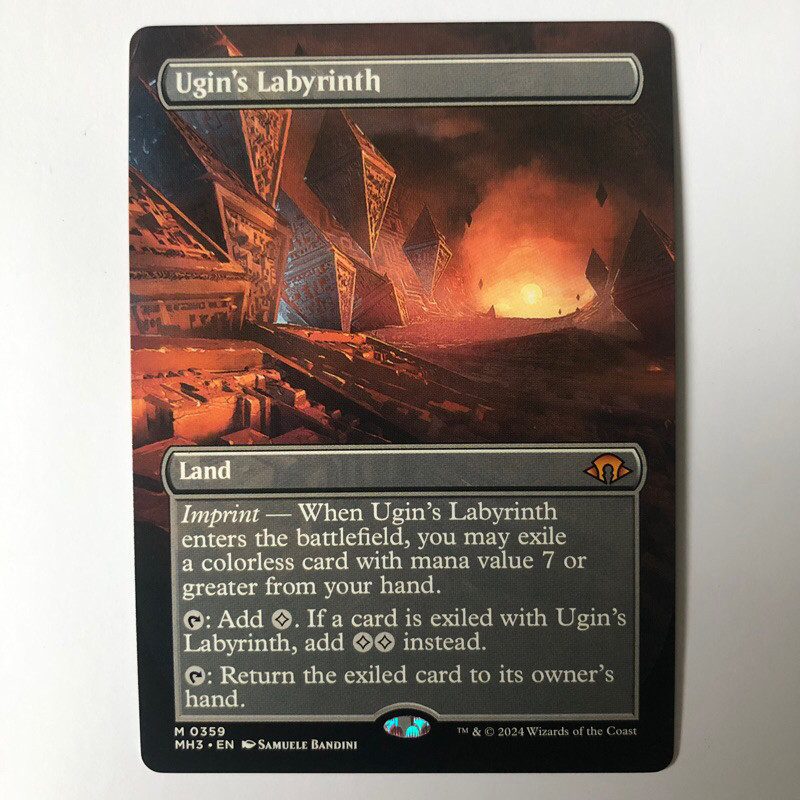 Playtest Card - Ugin's Labyrinth (MH3) Borderless | Shopee Philippines