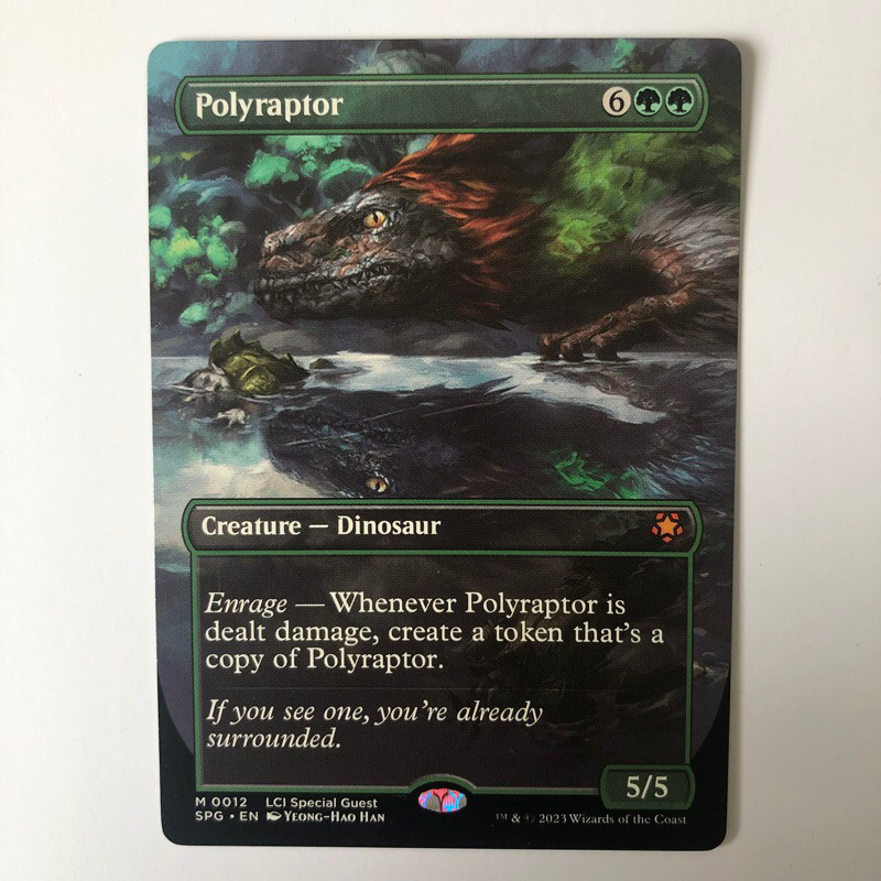 Playtest Card - Polyraptor (SPG) | Shopee Philippines