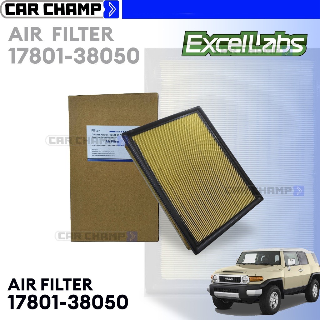 AIR FILTER for Toyota FJ Cruiser 2010 - up ( 17801-38050 ) 4x4b ...