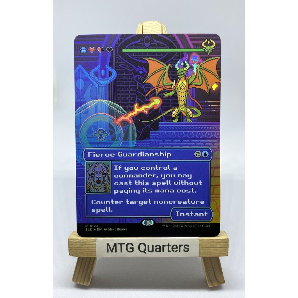 Pr0xy Card - Fierce Guardianship #1823 (Borderless Foil) | Secret Lair ...