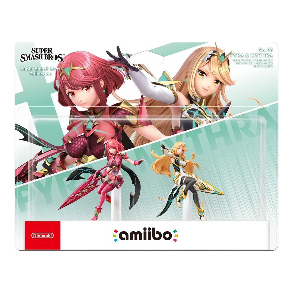Super Smash Bros.: Pyra and Mythra Amiibo (2 pack) 【Direct from Japan ...