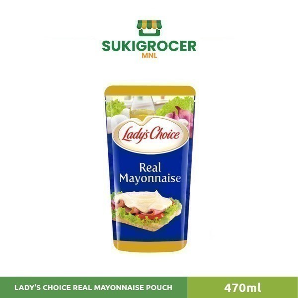 Lady's Choice Real Mayonnaise Regular Pouch 470ml | Shopee Philippines