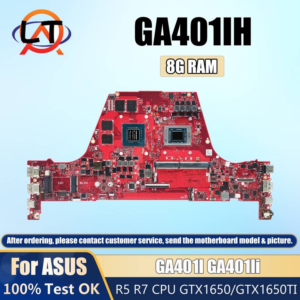 -GA401I Mainboard For Asus GAMER ROG Zephyrus G14 GA401IH GA401Ii ...