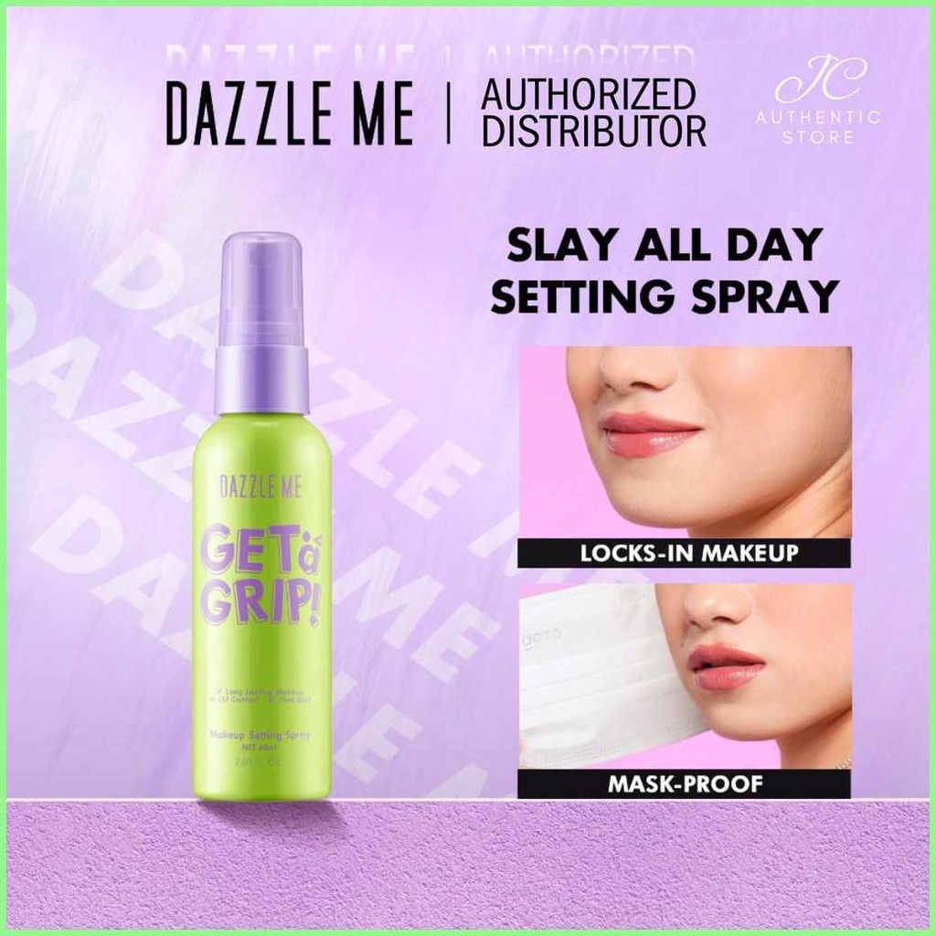 DAZZLE:JjAd%ME~a?Get*G?a*R?Grip!*u?Makeup*h@Setting+eB@Spray - Facial ...