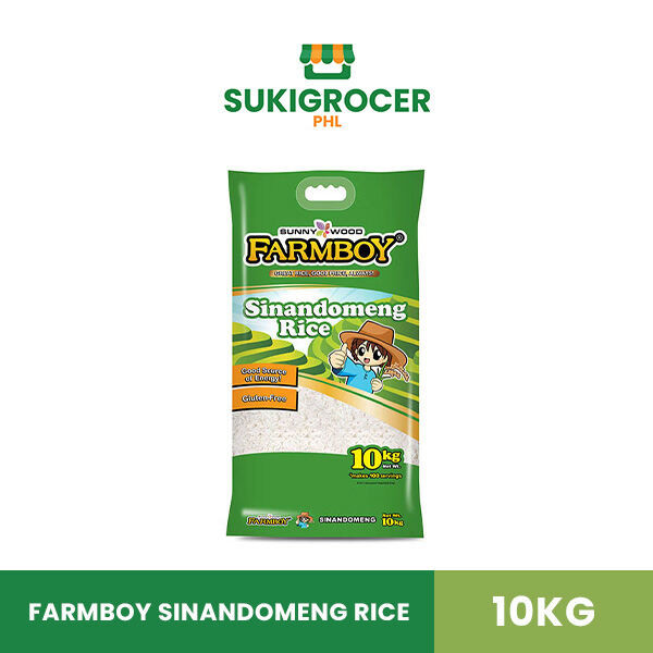 Farmboy Sinandomeng Rice - 10kg | Shopee Philippines