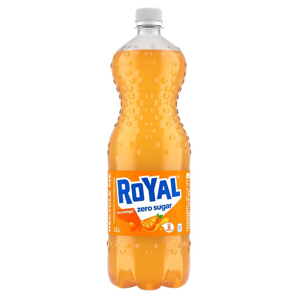 Royal Tru Orange Zero Sugar 1.5L - Carbonated Drink | Shopee Philippines