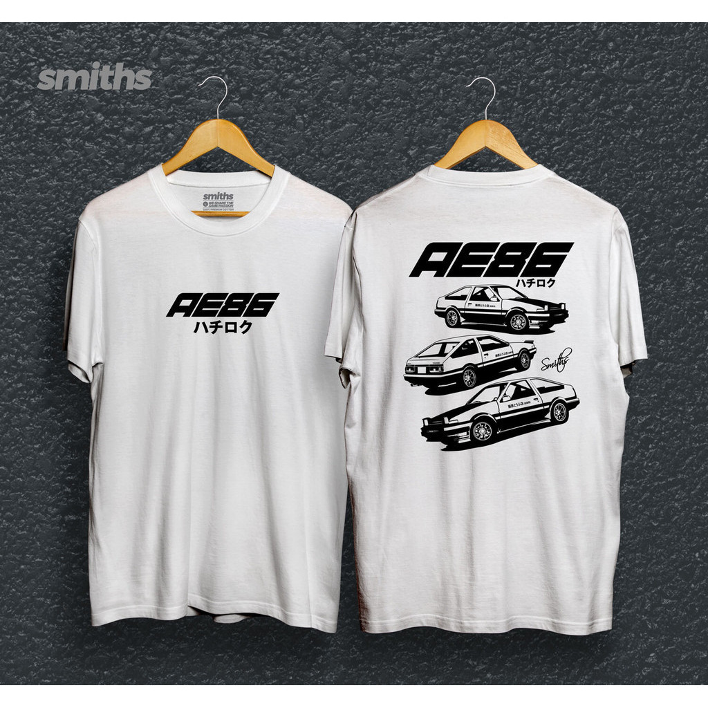 Toyota Ae86 Initial D Shirt Smiths Clothing | Shopee Philippines