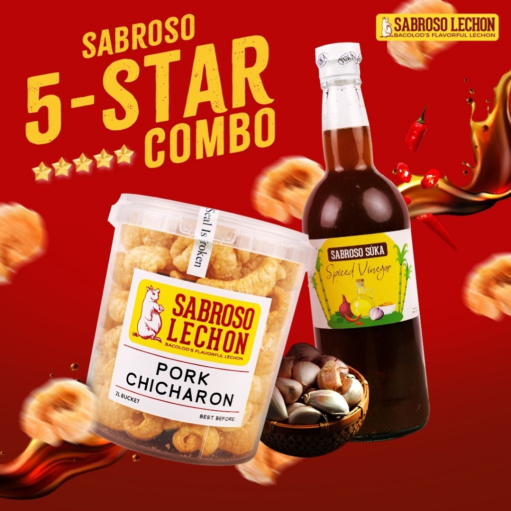 Sabroso Lechon Five Star-Combo | Shopee Philippines