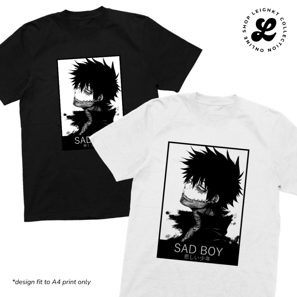 Dabi Sad Boy My Hero Academia Anime Shirt Cotton Spandex | Leighkt ...