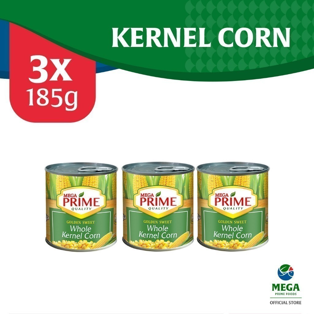 Mega Prime Kernel Corn 185G By 3'S | Shopee Philippines