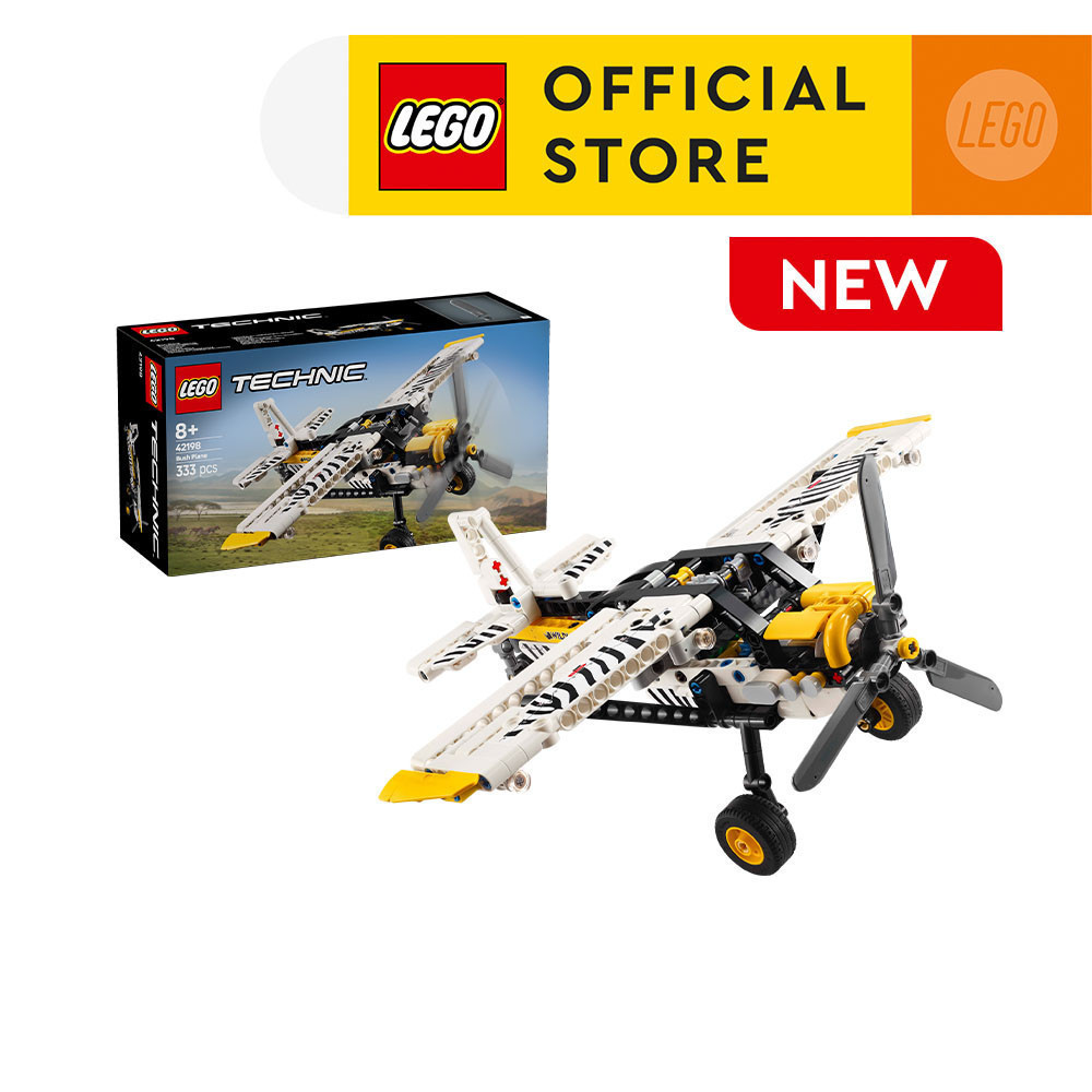 LEGO® Technic 42198 Bush Plane, Age 8+, Building Blocks, 2025 (333pcs ...