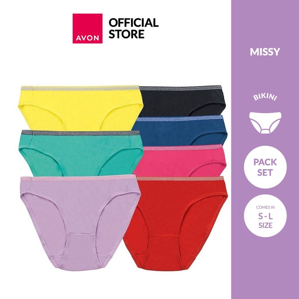 Avon Missy | Coco 7-In-1 Bikini Panty | Women's | Shopee Philippines