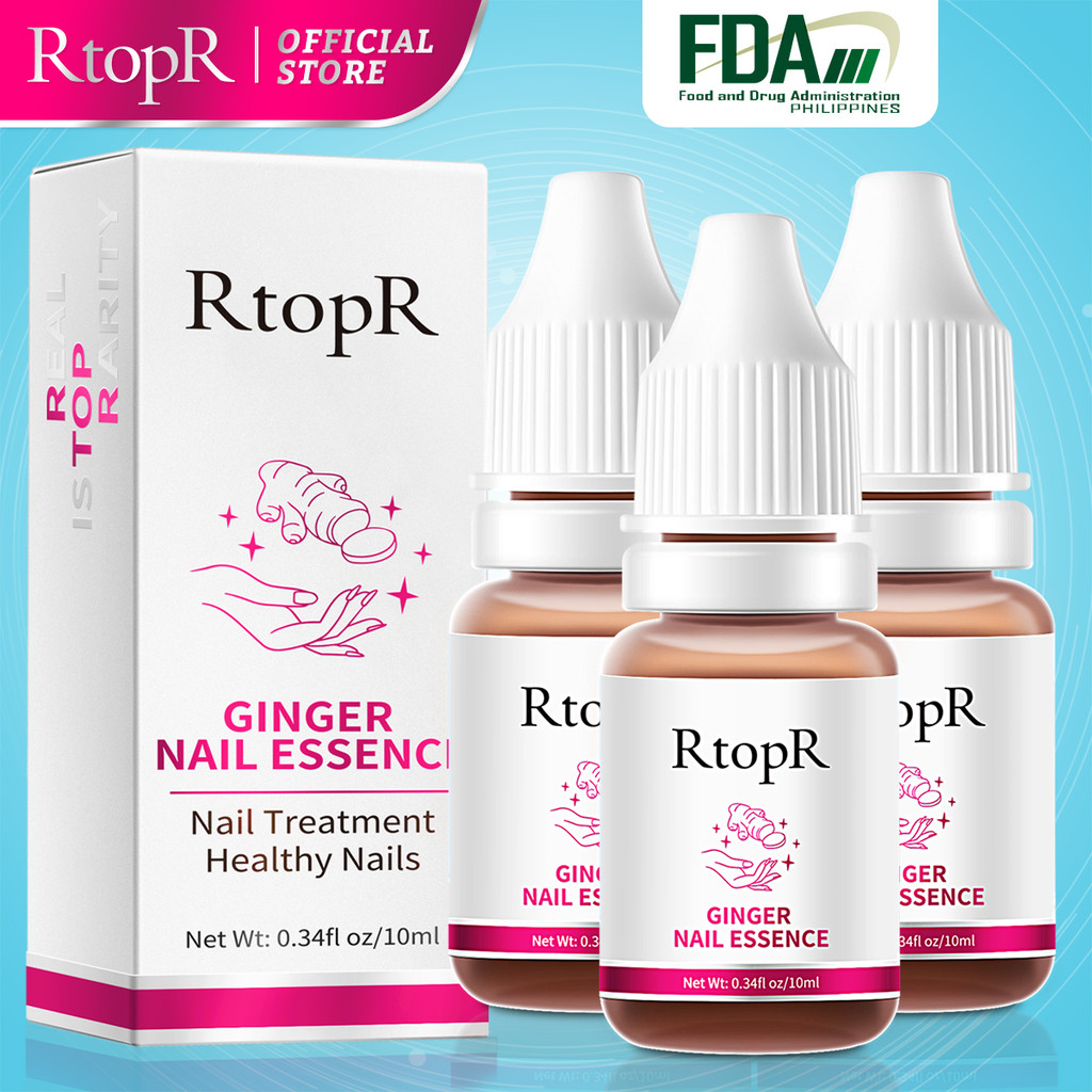 RtopR Ginger Antibacterial Nail Care Essence Strengthens Nails and ...