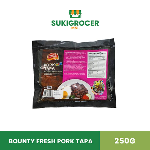 Bounty Fresh Pork Tapa 250g | Shopee Philippines