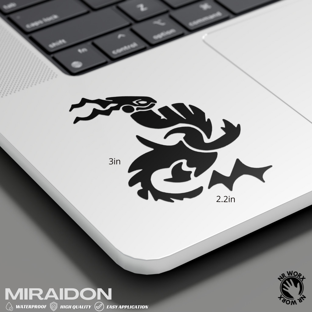 Miraidon Pokemon Scarlet Violet Vinyl Decal Anime Sticker | Shopee ...