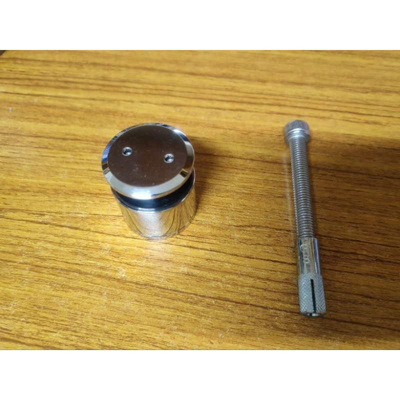 8-12mm Glass signage bolt fixing glass clamp stainless 304 mirror ...