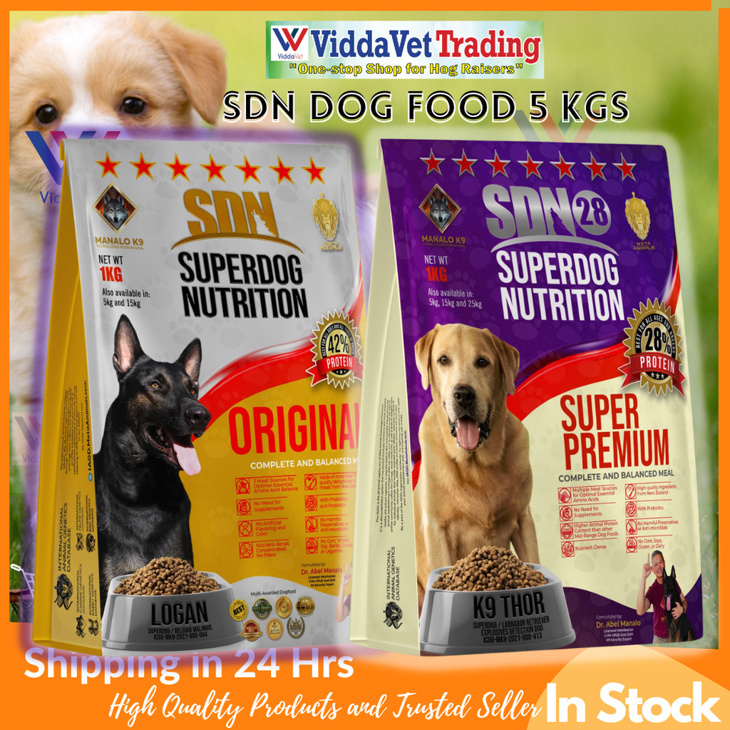5 kgs Superdog Nutrition Dog Food 5 kgs SDN dog Food from Manalo k9 ...