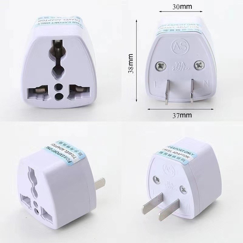 Universal travel power plug charger adapter conversion 10A 250V ...