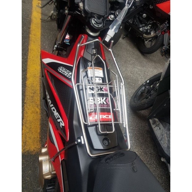 Suzuki Raider 150 FI step grill w/ free bolts | Shopee Philippines