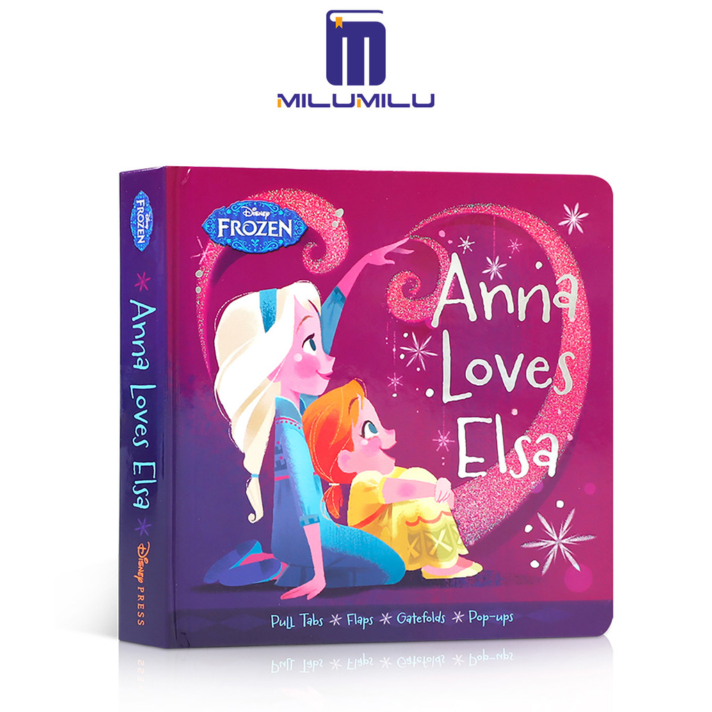 Milu Frozen Anna Loves Elsa Agency Operation Book Years Old Children S ...