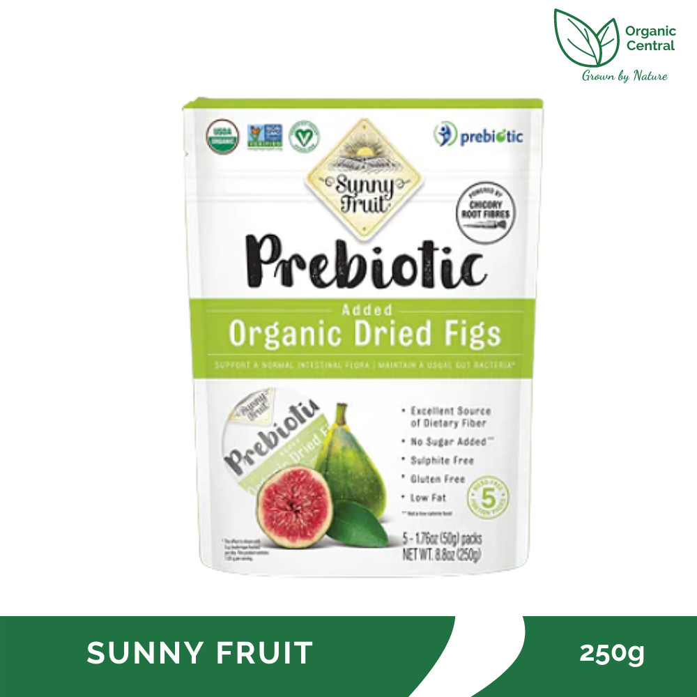 Sunny Fruit Organic Dried Figs with Added Prebiotics 250g | Shopee ...