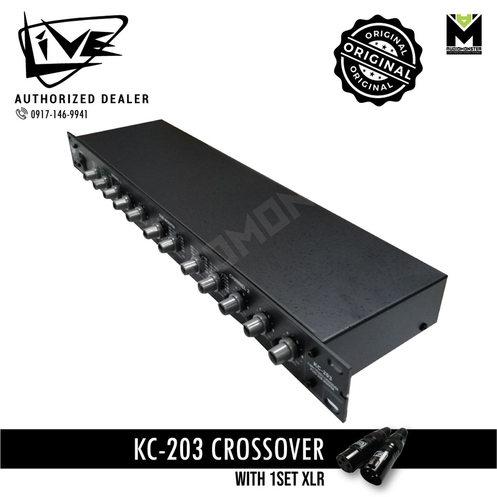 Live KC-203 3 Way Crossover Processor System | Shopee Philippines