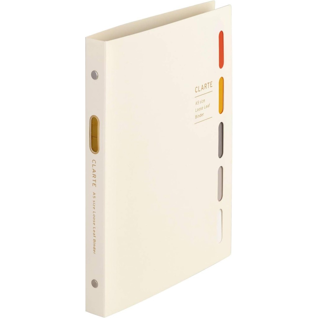 Maruman F415-14 Loose Leaf Binder, A5, Clarte, 20 Holes, Ivory #2 ...