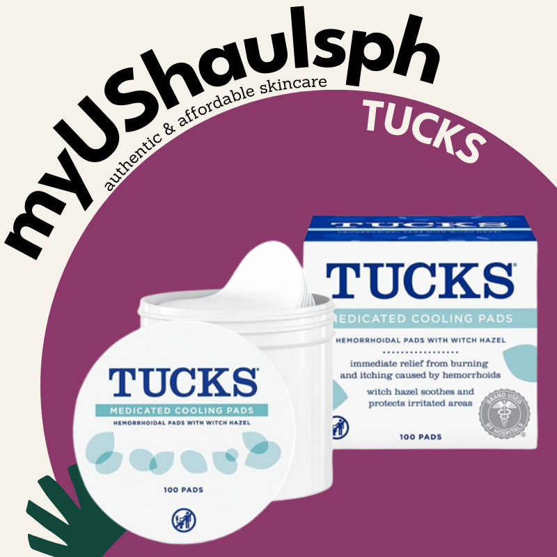 [NEW] AUTHENTIC TUCKS Medicated Cooling Pads 100ct | Hemorrhoidal Pads ...