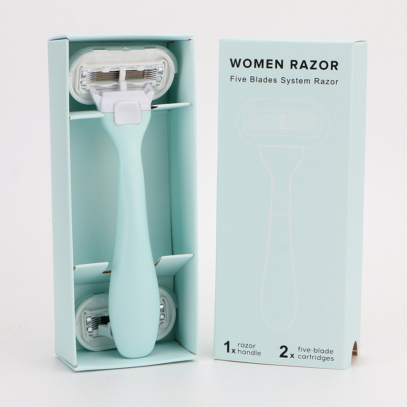 Safety Razor Ladies Manual Shaving Machine Hair Removal Tool 5 Layer ...