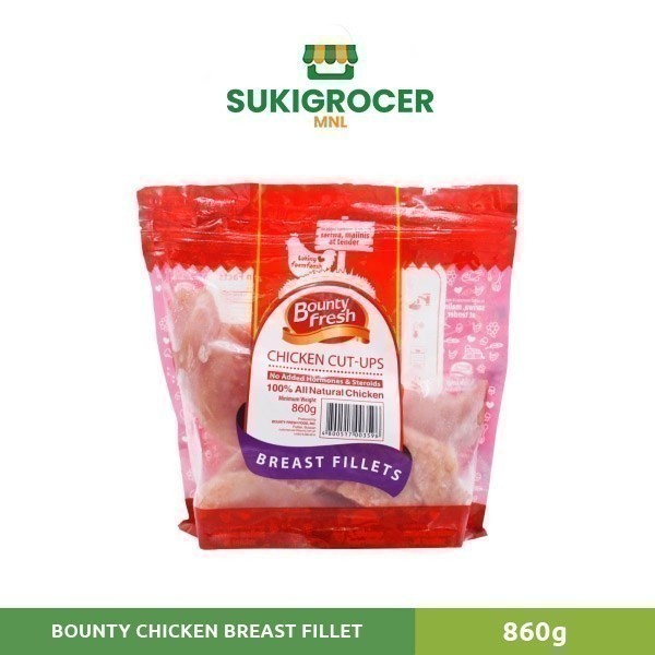 Bounty Fresh Chicken Breast Fillet 860g | Shopee Philippines