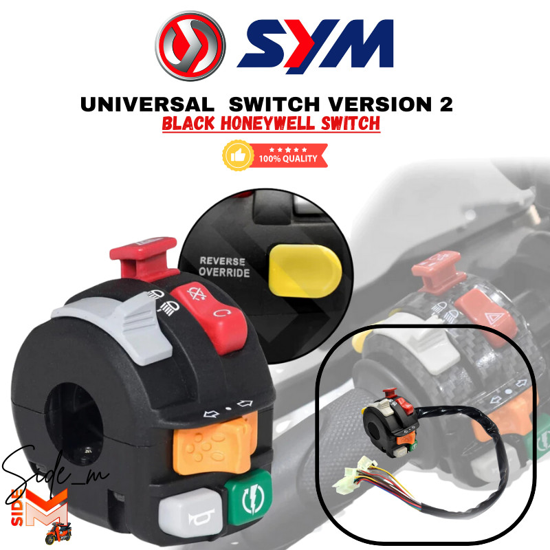 Keeway SIP 125 Handle Switch ALL IN ONE UNIVERSAL Honeywell SWITCH ...