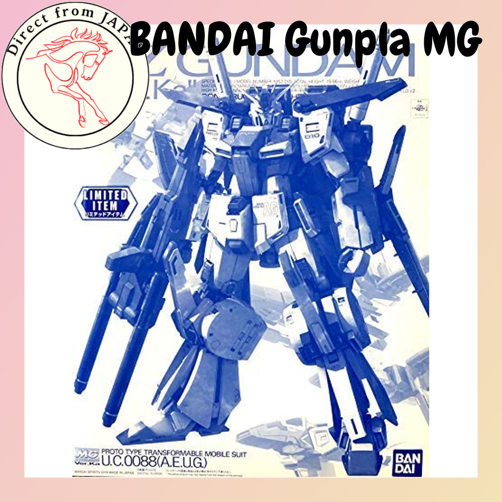 BANDAI SPIRITS MG 1/100 Double Zeta Gundam Ver.Ka [Clear Color] Mobile Suit Gundam ZZ (Double ...