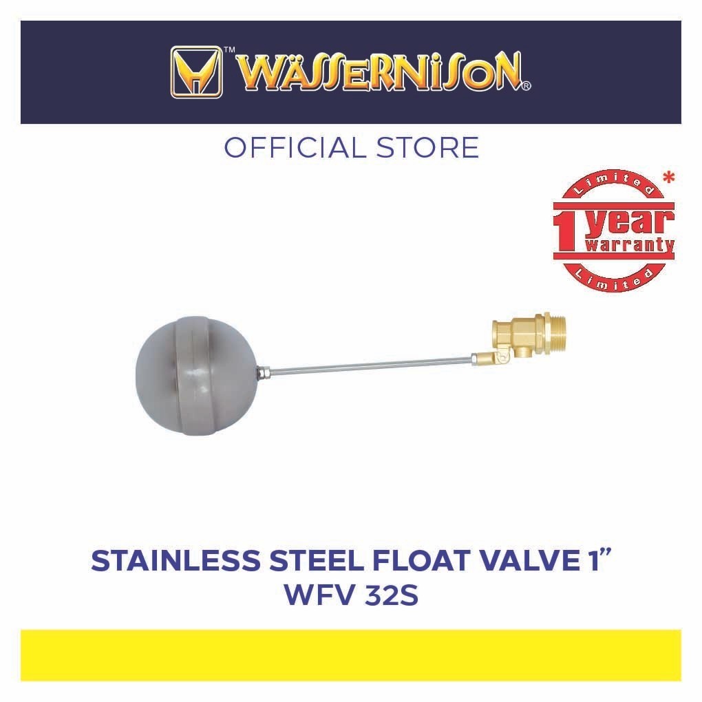 Wassernison Stainless Steel Float Valve 1" | Shopee Philippines