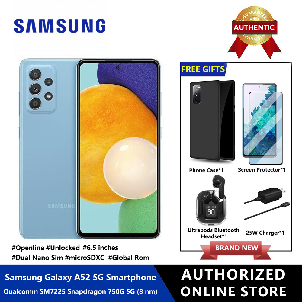 Samsung Galaxy A52 Dual Sim 5G Smartphone 8+128 / 8+256 Support ...
