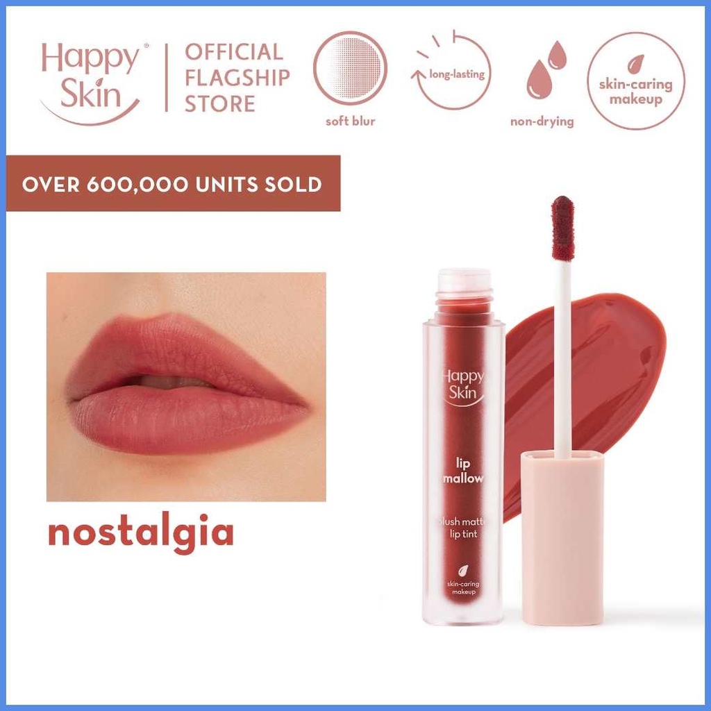 Happy/m^Skin$X/Lip^Q$Mallow/f^Tint$f/in^e$Nostalgia | Shopee Philippines