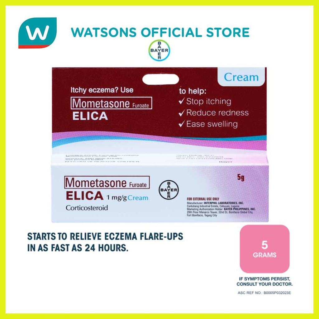 ELICA`Th=Eczema?mL:Topical:c%Steroid:x_Cream%x:5g | Shopee Philippines