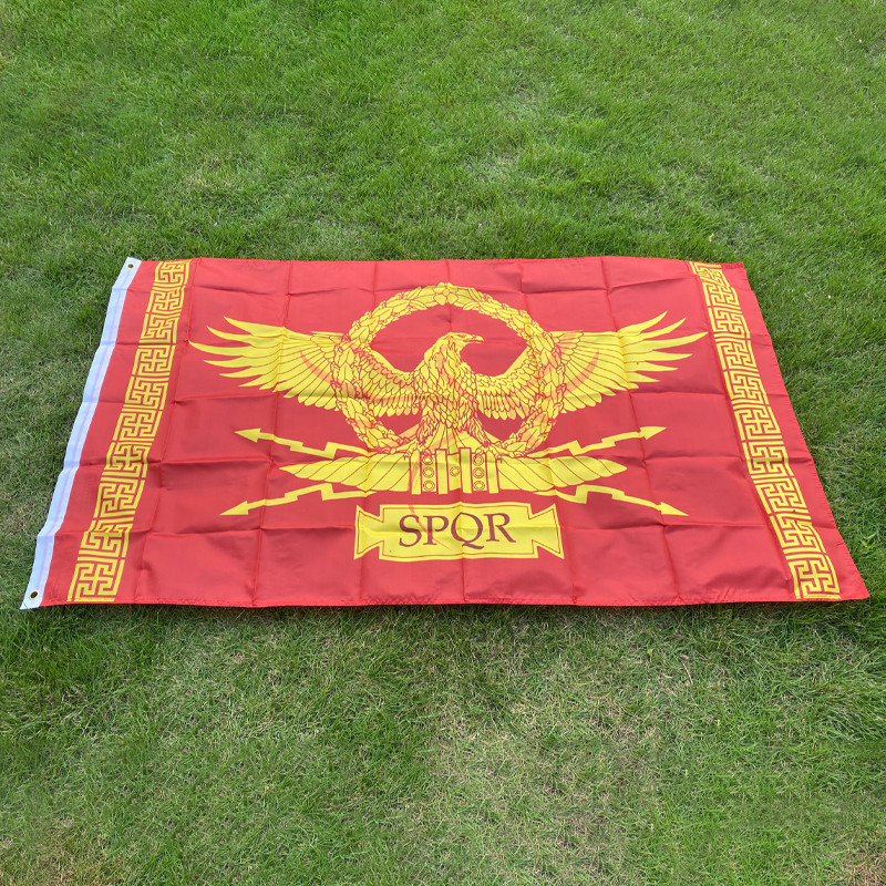 aerxemrbrae flag150x90cm SPQR Roman Empire Senate and People of Rome ...