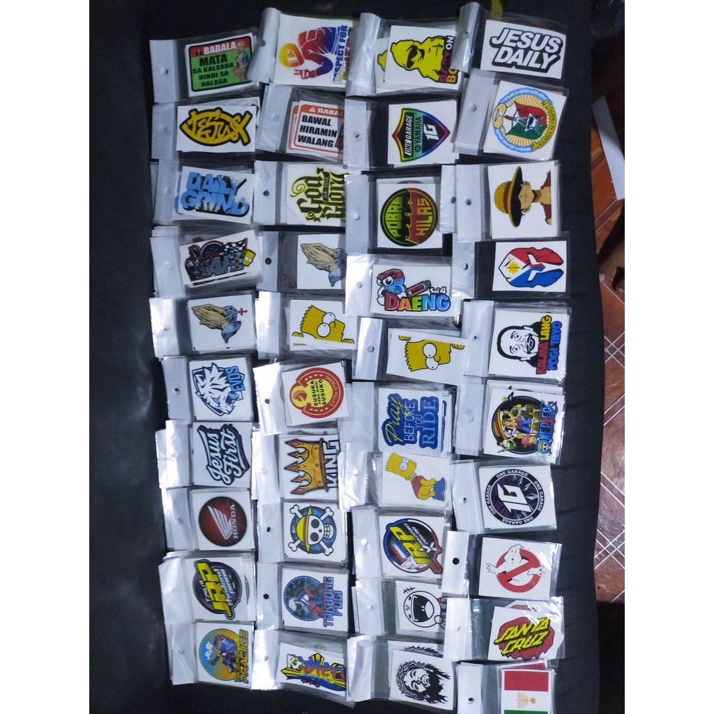 100pcs + 5pcs Free Wholesale Motorcycle Thai Stickers (Laminated ...