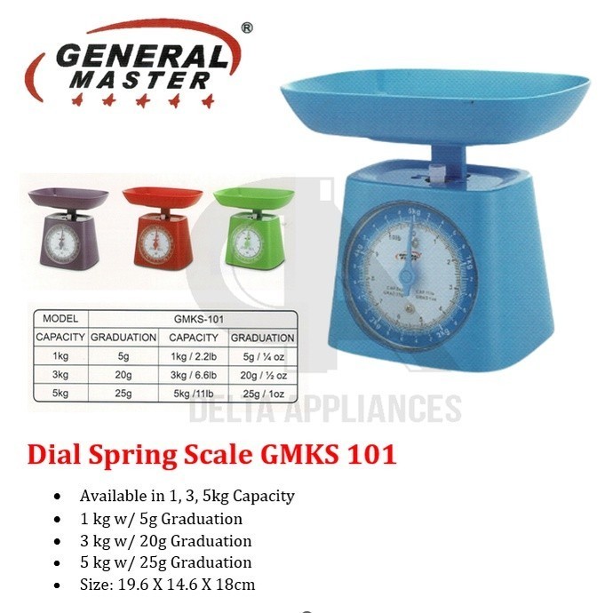 General Master GMKS 101 Dial Spring Scale General Master Weighing Scale ...