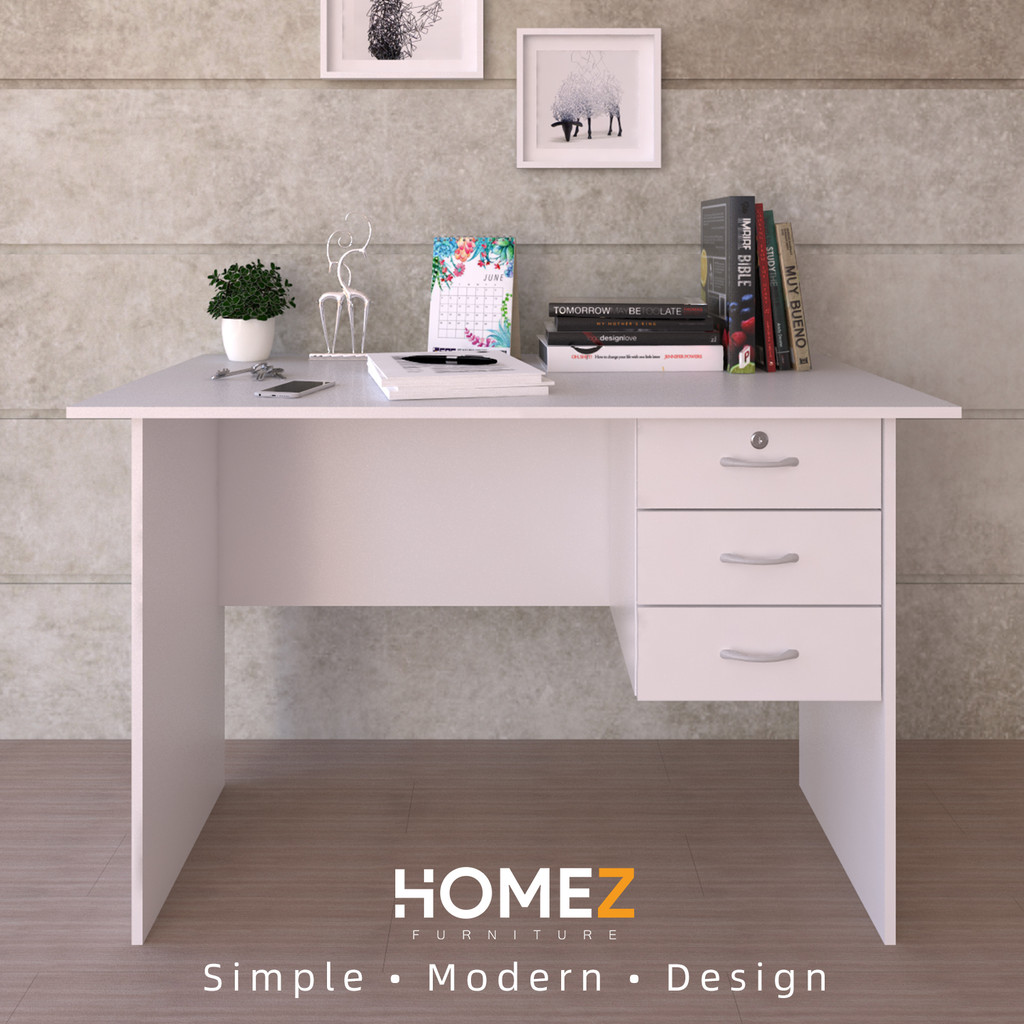 Homez 4FT Writing Table Solid Board writing desk working study desk ...