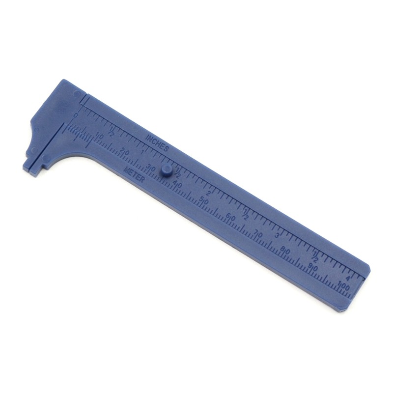 Portable 100mm Vernier Caliper Double Scale Sliding Pocket Caliper ...