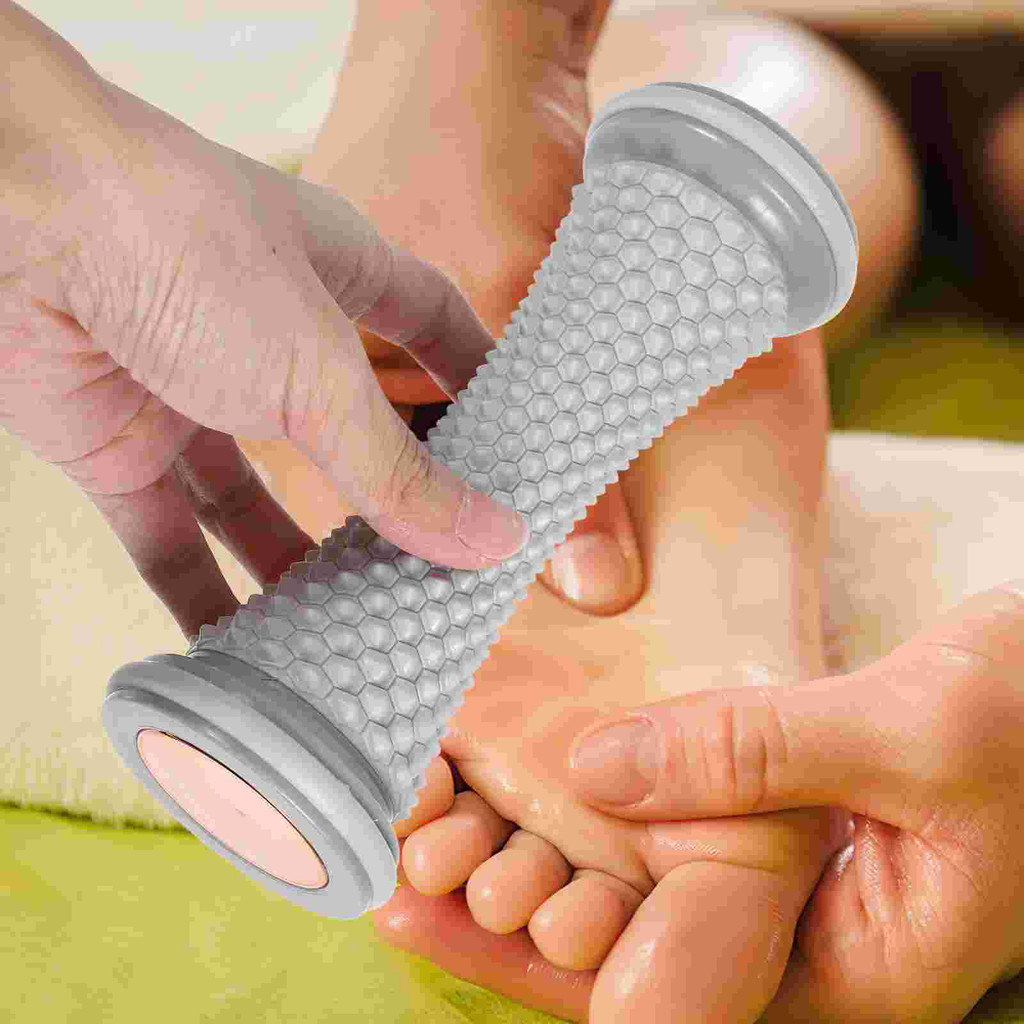 Foot Massager Planter Fascia Feet Roller Sole Scroll Wheel Reflexology ...