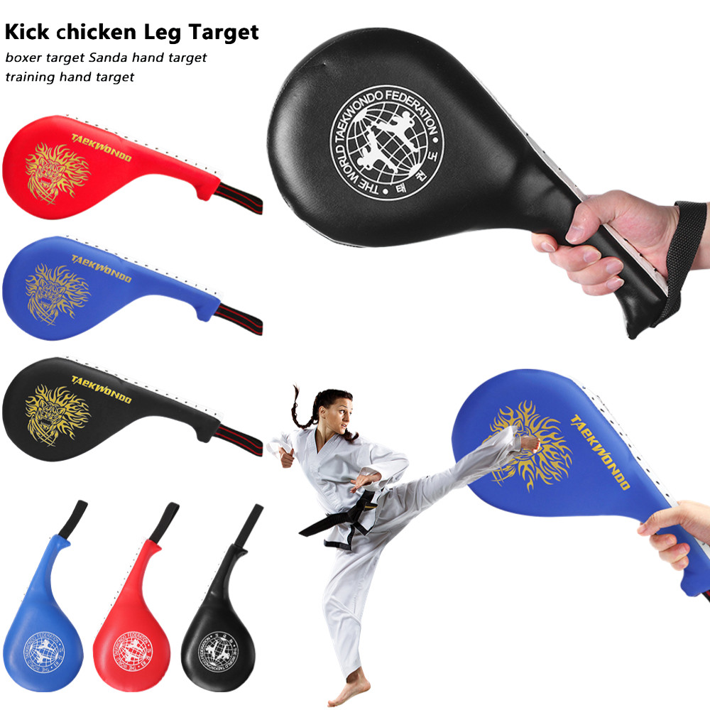 Taekwondo Boxing Pads for Children Kick Pad Target Karate Punch PU ...