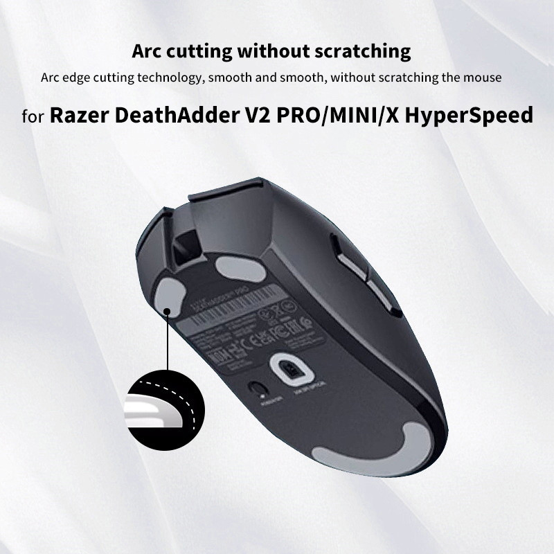 1 Set Gaming Mouse Foot Pad Anti-Slip Mouse Skates Sticker For Razer ...