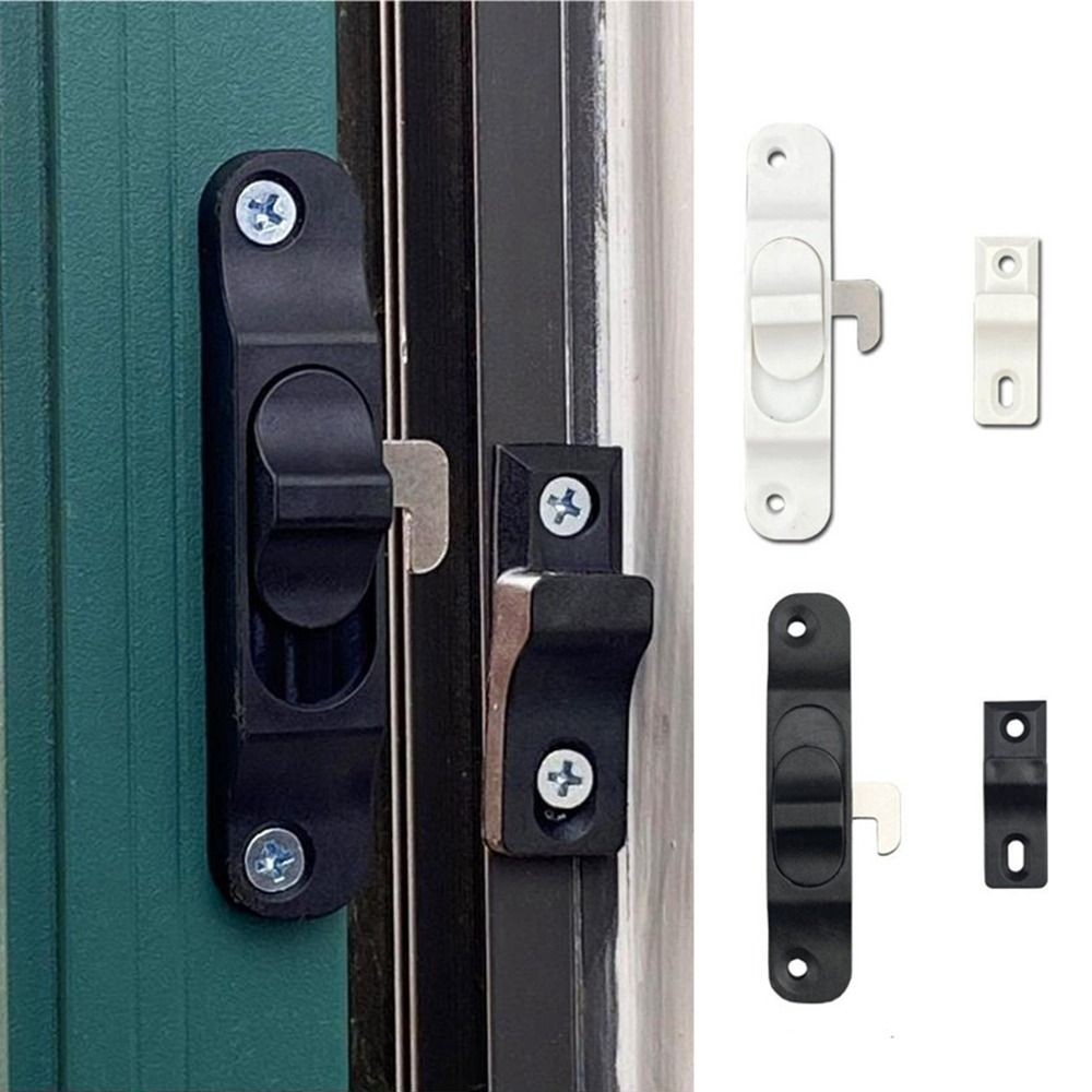 Aluminium Alloy Sliding Pull Door Lock Push-Pull Hardware Window Hook ...