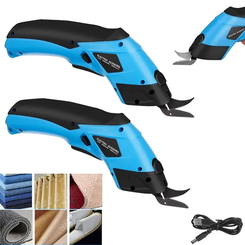 A Cordless Electric tailoring scissors Fabric Cutting Electric Scissors ...