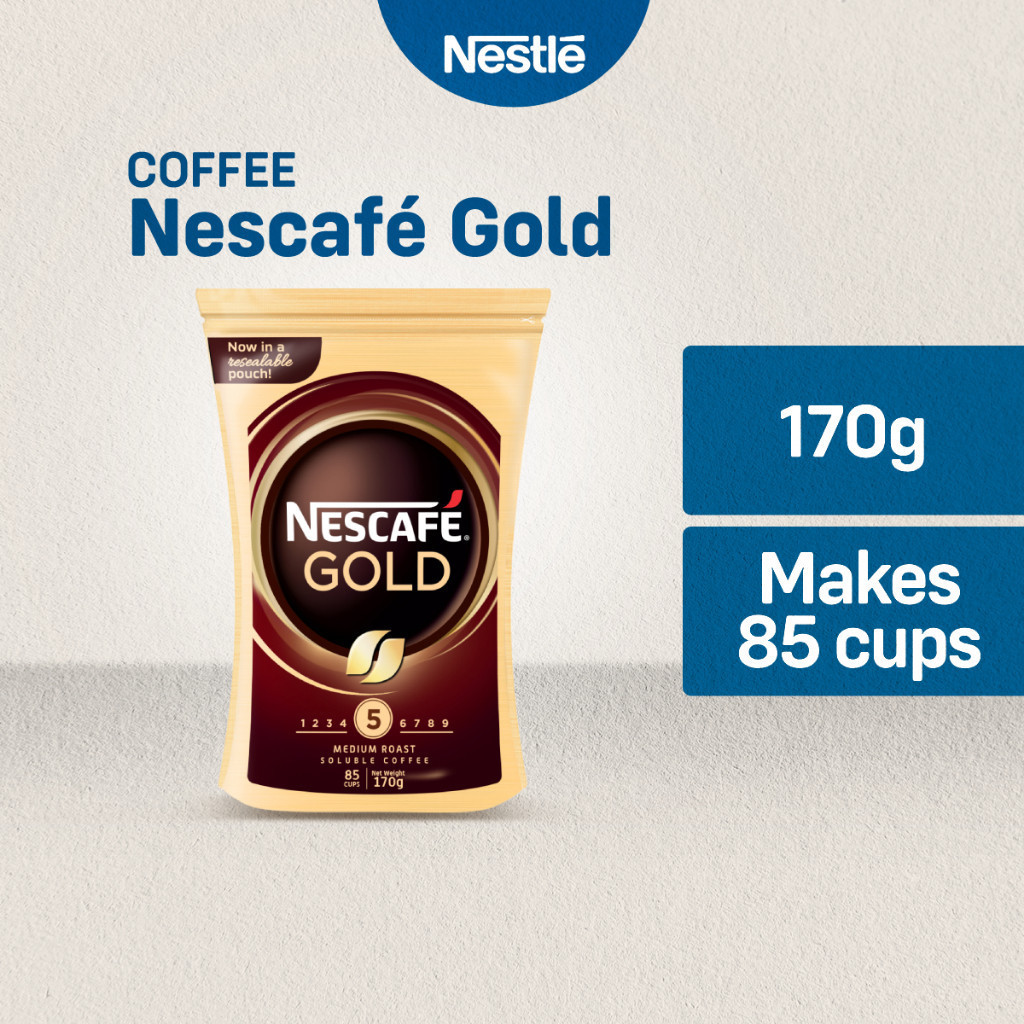 Nescafe Gold Premium Instant Coffee 170g | Shopee Philippines