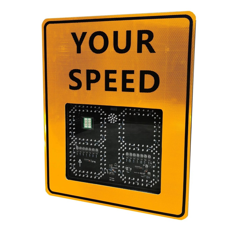 MUTCD Road Solar Led Traffic Safety Swing Meter Limit Car Detector ...