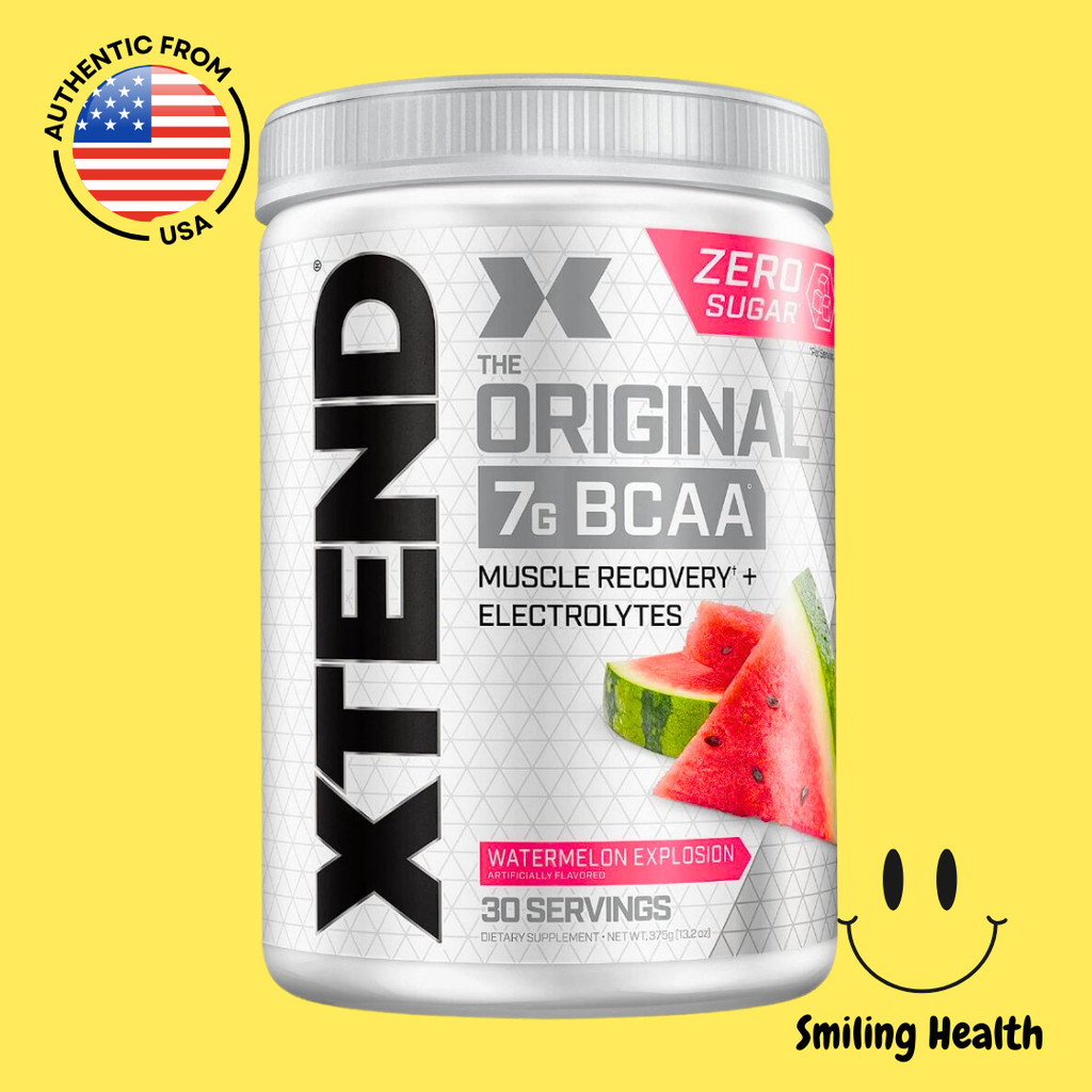 Xtend The Original 7g BCAA Muscle Recovery + Electrolytes Zero Sugar ...
